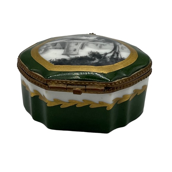Limoges | Accents | Antique 8c Limoges France Hand Painted Porcelain ...